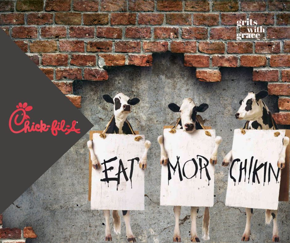 “eat Mor Chikin” Grits With Grace
