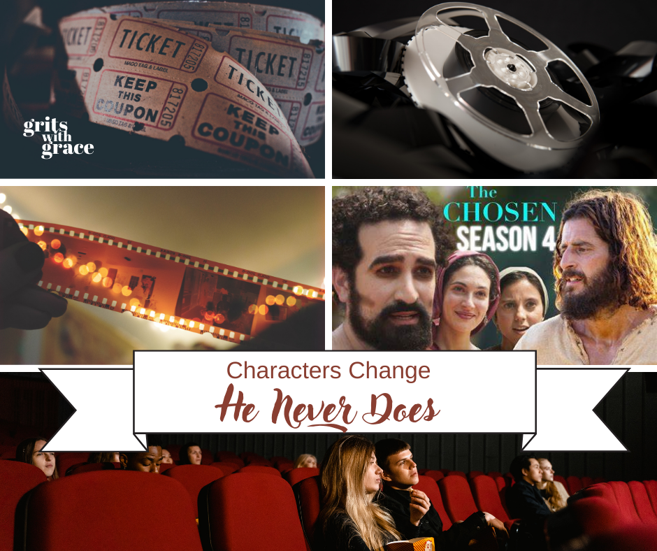 Characters Change – He Never Does – Grits with Grace