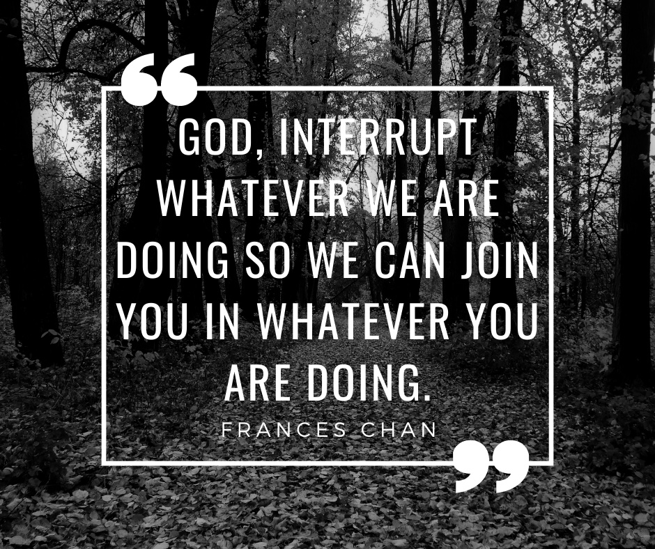 Divine Interruptions – Grits with Grace